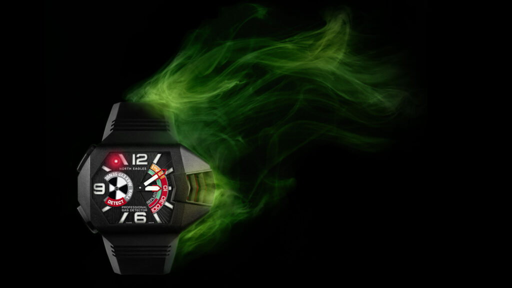 Wearable Smart watch with Advanced Safety Gas Detectors – ERDAW